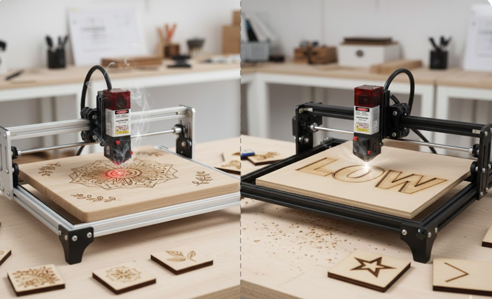5W vs 10W Laser Engraver: Choosing the Right Power for Your Projects