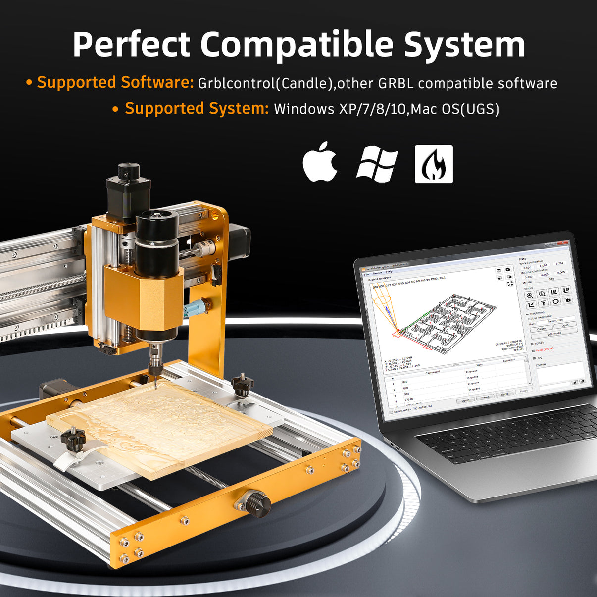 LUNYEE 3018 Pro Ultra CNC Router 500W All-Metal – Lunyee CNC & Laser ...