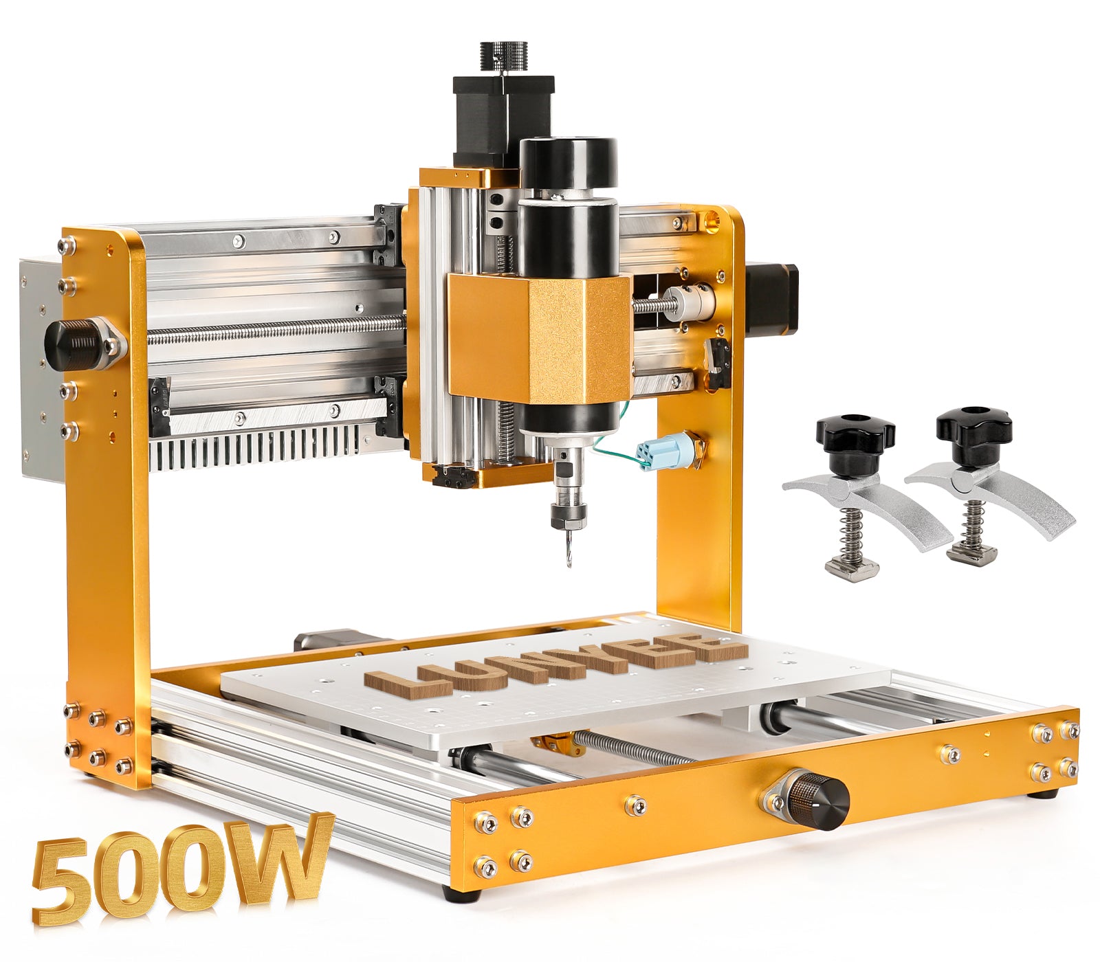 Lunyee Desktop Laser & CNC Router Engraver Cutter Machine