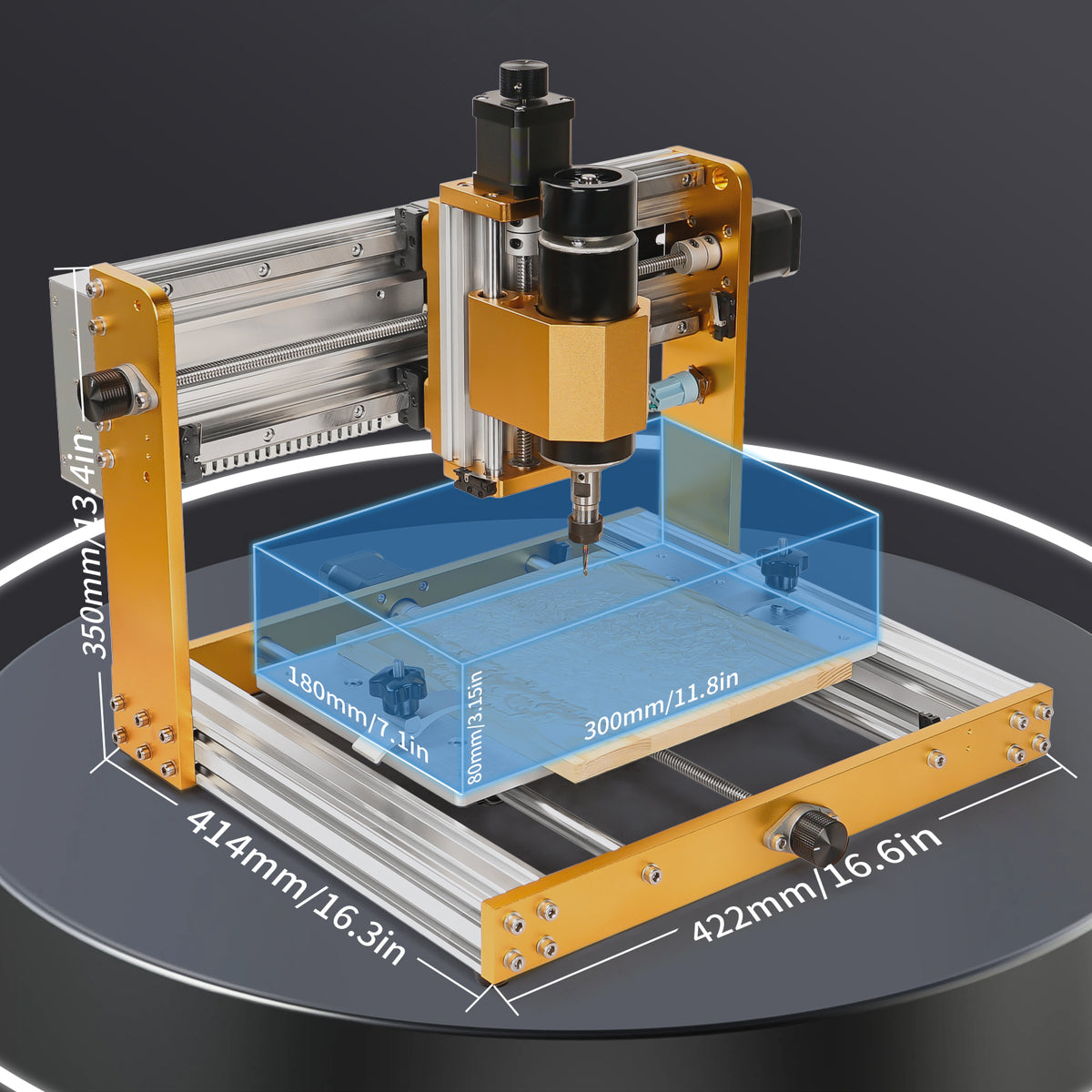 LUNYEE 3018 Pro Ultra CNC Machine 500W All-Metal CNC Router Machine