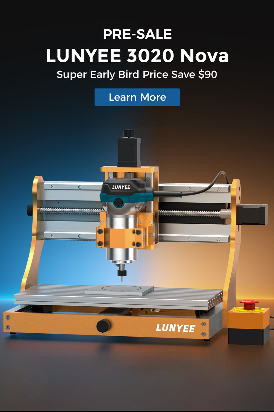 CNC Router & Laser Engraver - Desktop & Hobby Options | Lunyee CNC