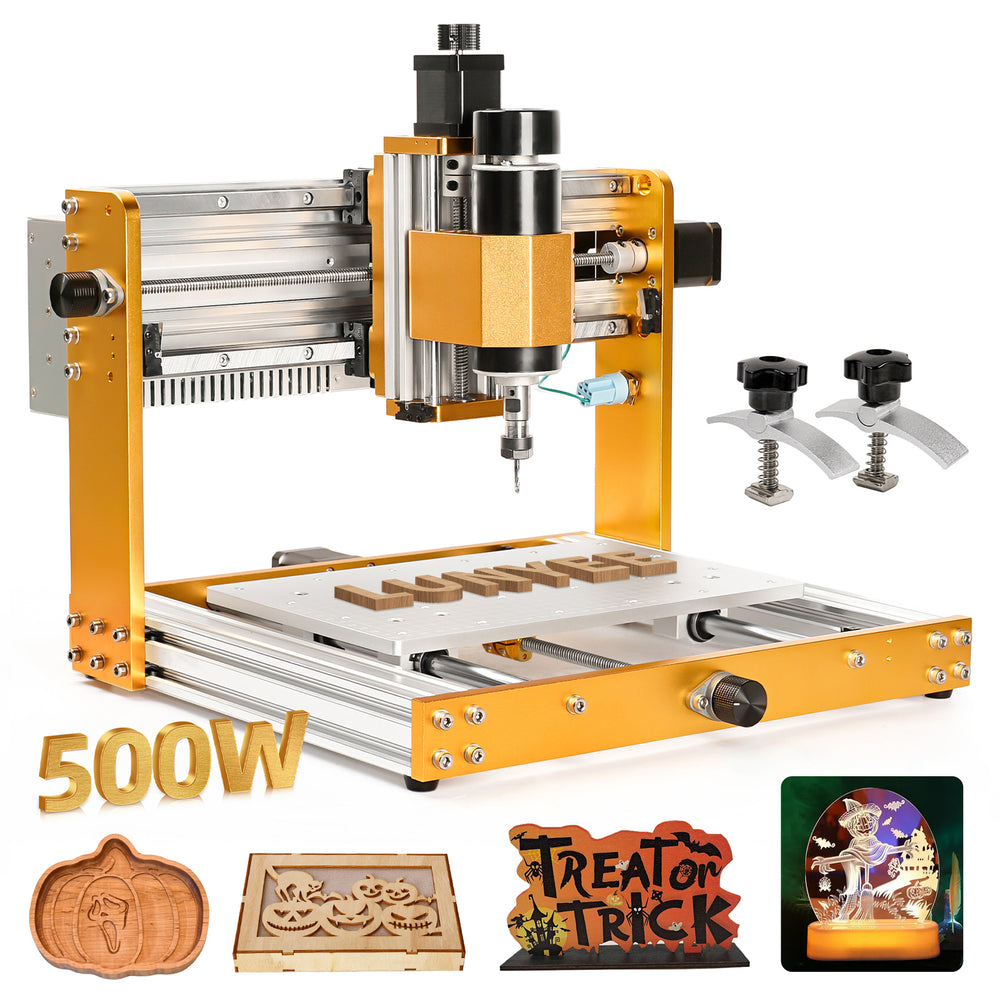 LUNYEE 3018 Pro Ultra CNC Machine 500W All-Metal CNC Router Machine
