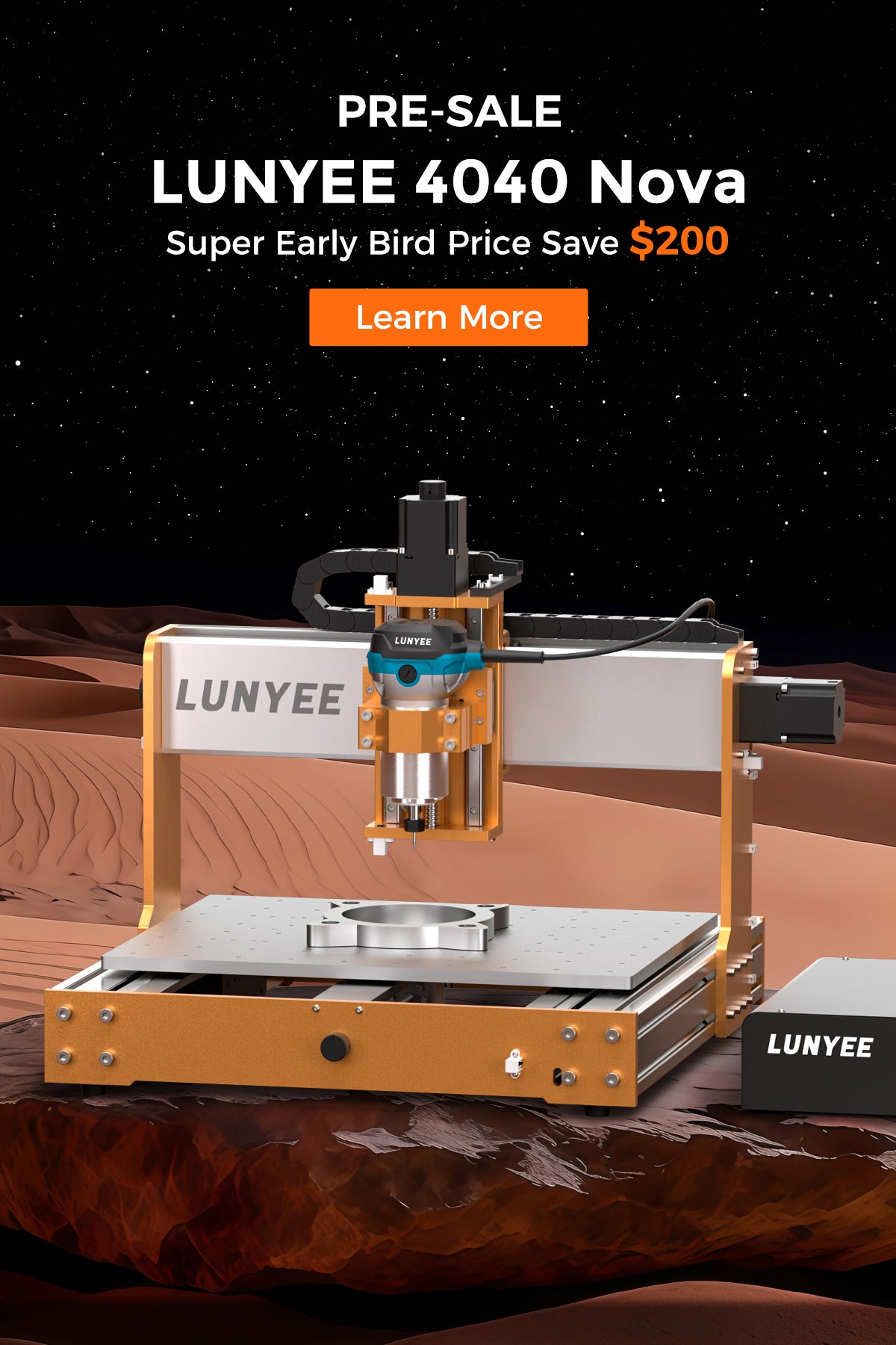 CNC Router & Laser Engraver - Desktop & Hobby Options | Lunyee CNC