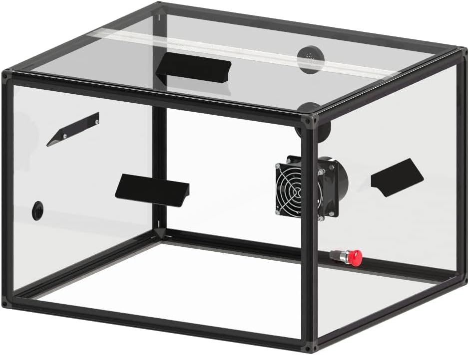 LUNYEE Acrylic CNC Case - Improved Protection, Dustproof, Cutting Nois