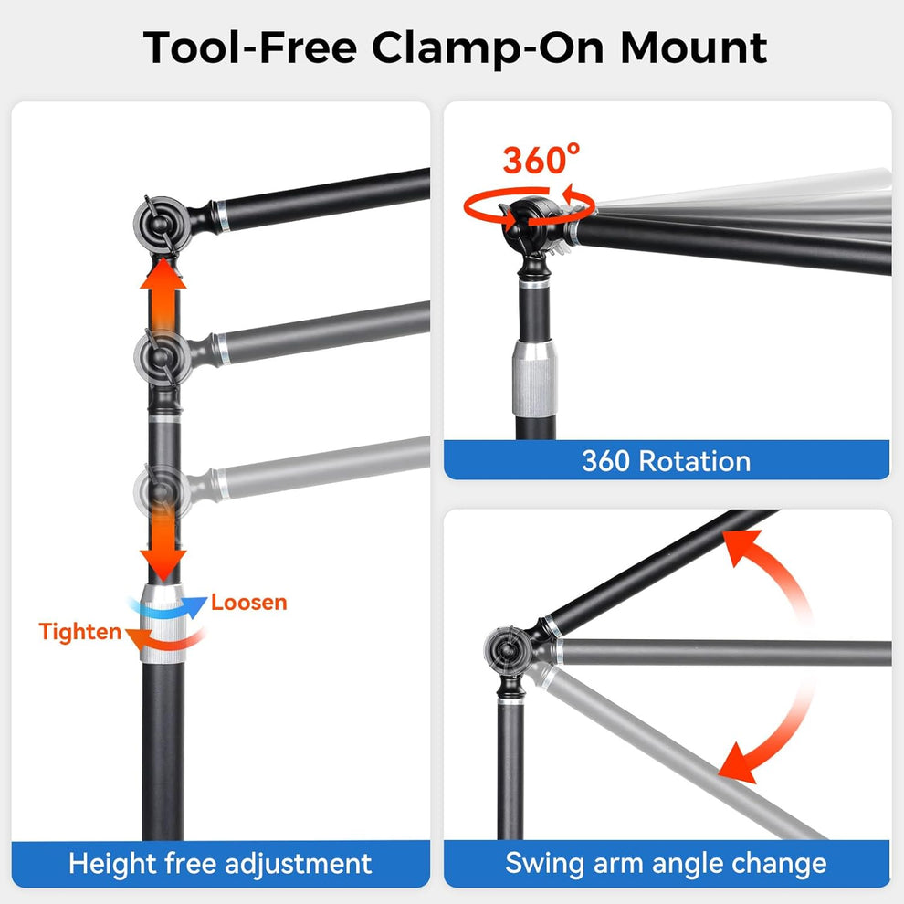 Dust Collection Boom Arm for CNC Router – Lunyee CNC & Laser Engraver