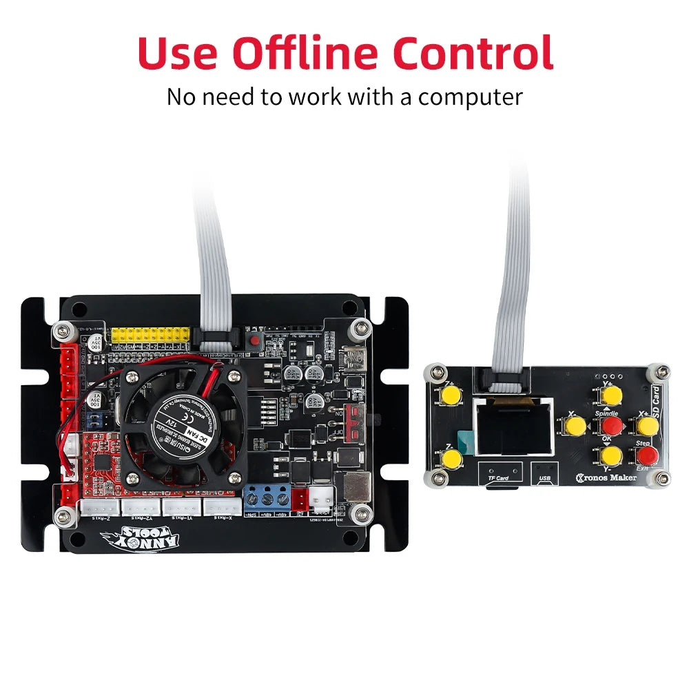 Lunyee Grbl Offline Controller Board 3 Axis Offline Cnc Controller For