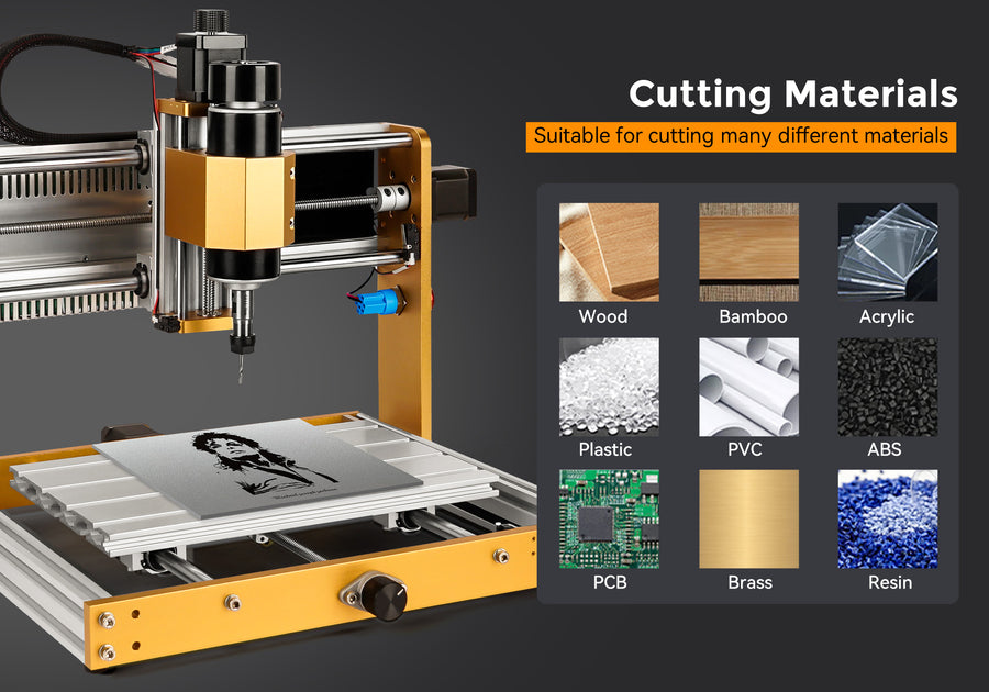 LUNYEE 3018 Pro MAX CNC Router Machine 500W All-Metal