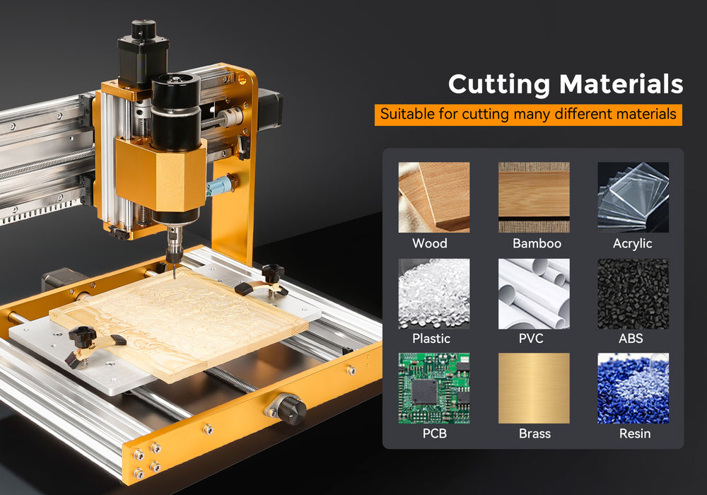 LUNYEE 3018 Pro Ultra CNC Router 500W All-Metal