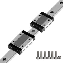 LUNYEE MGN12H Linear Guide Rail 12mm with 2pcs MGN12H Carriage Block ...