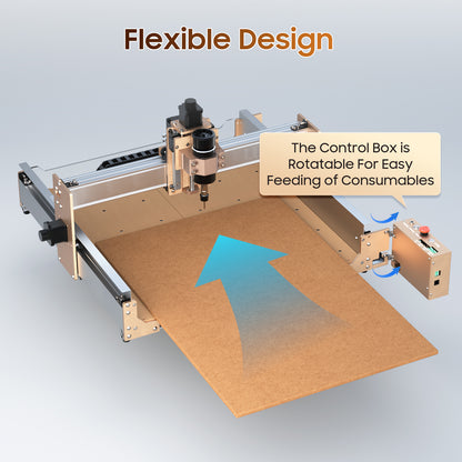 LUNYEE 4040 Pro CNC Machine 100W All-Metal CNC Router – Lunyee CNC ...